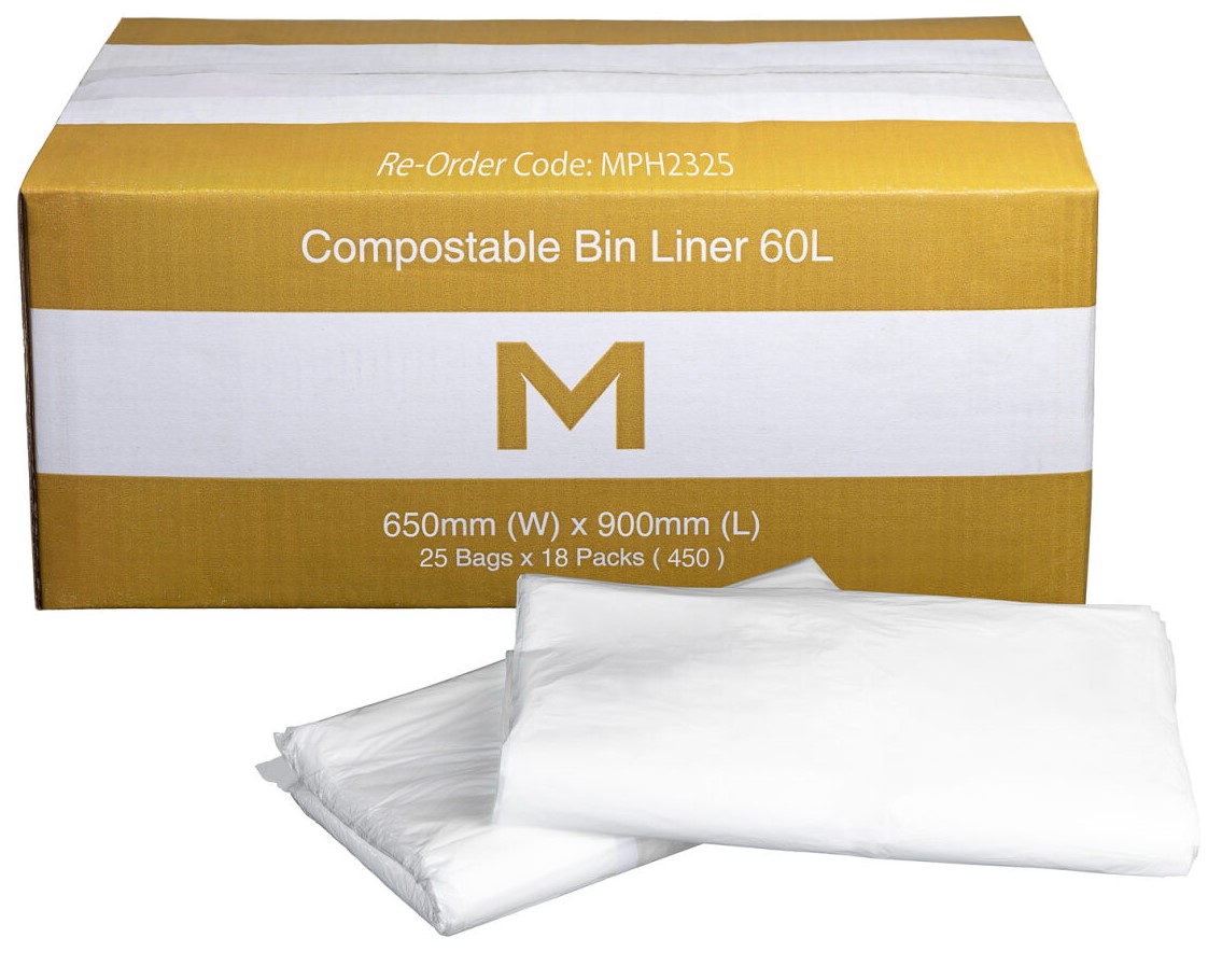 Compostable Bin Liners 60L