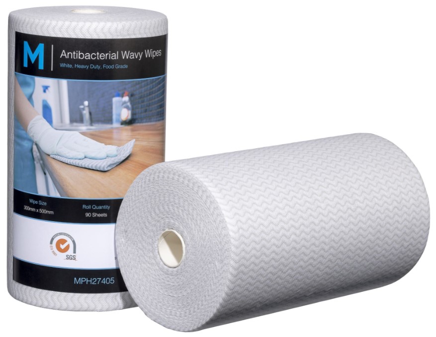 Antibacterial Wavy Wipes