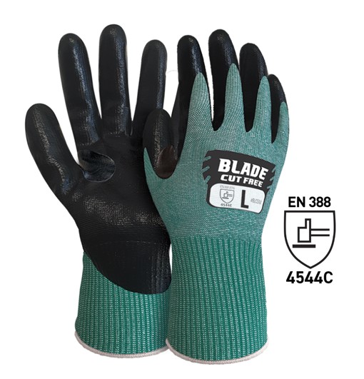 Nitrile Smooth Cut Resistant Gloves