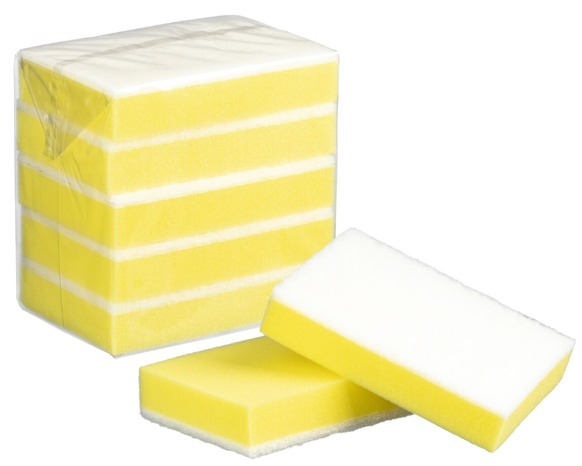 Non Scratch Scouring Sponges