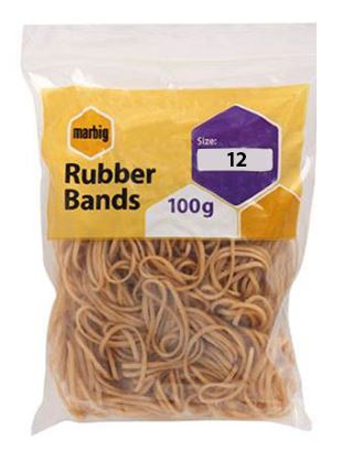 Rubber Bands 100g Packs