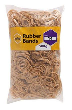 Rubber Bands 500g Packs