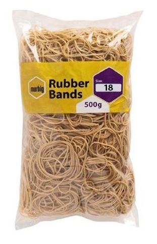 Rubber Bands 500g Packs