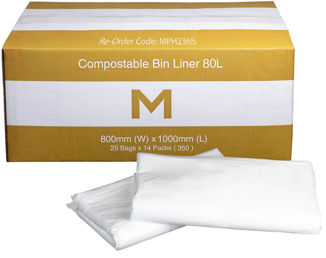 Compostable Bin Liners 80L