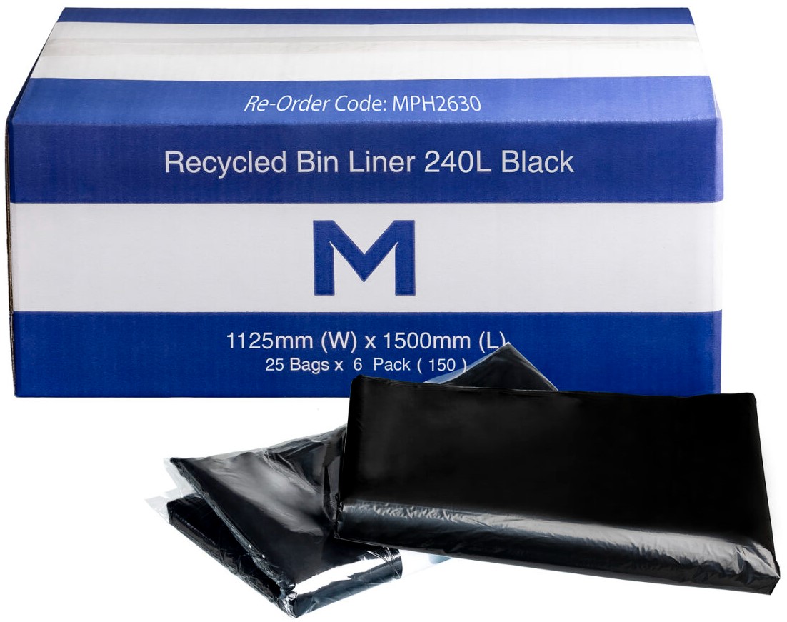 Recycled Bin Liners 240L