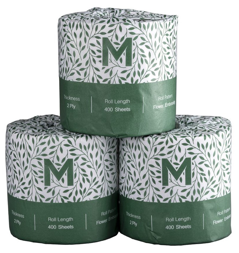 Recycled Wrapped Toilet Tissue